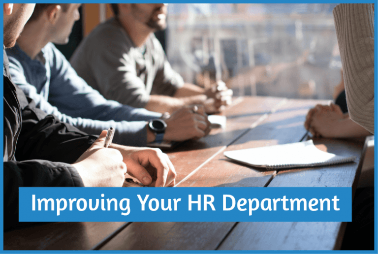Improving Your HR Department - New To HR