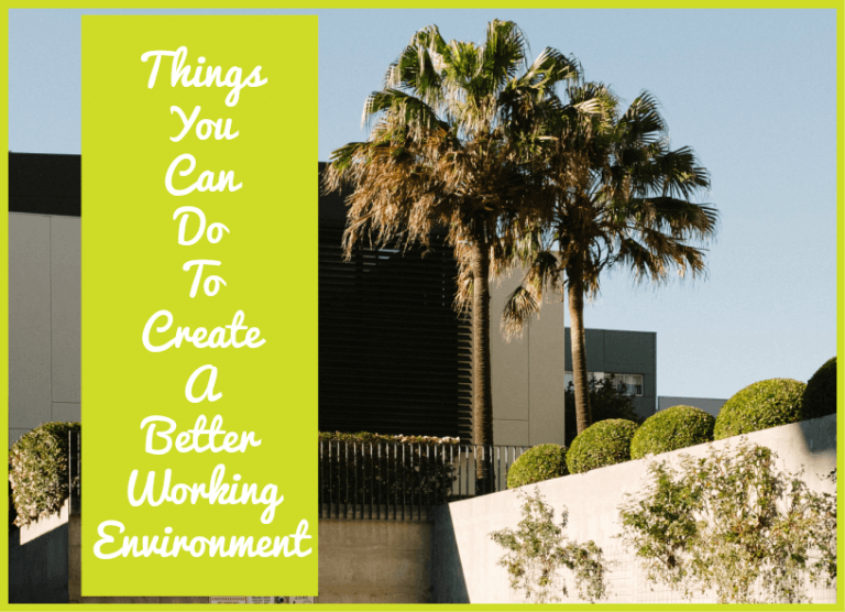 5 Things You Can Do To Create A Better Office Environment - New To HR