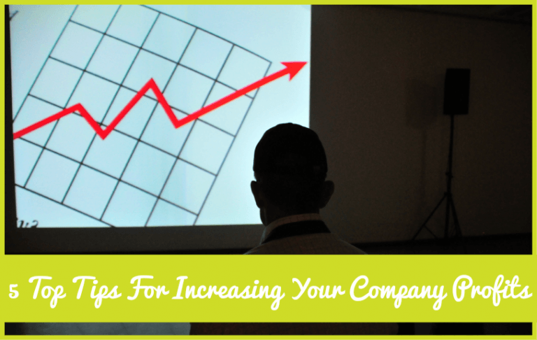 5 Top Tips For Increasing Your Company Profits - New To HR